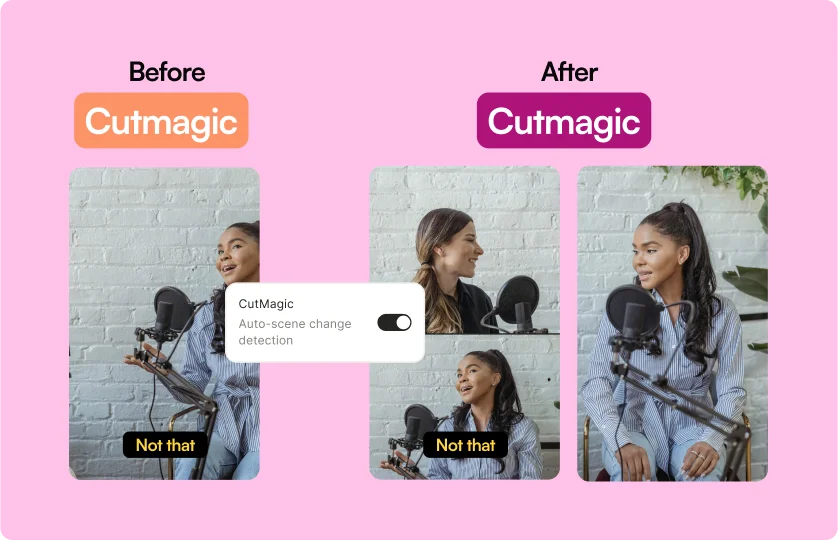 CutMagic | AI-Powered Scene Detection for Effortless Video Editing